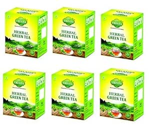 Shri Vrinda Caring for Life Herbal Green Tea (12 Tea Bag in Each Pack ...