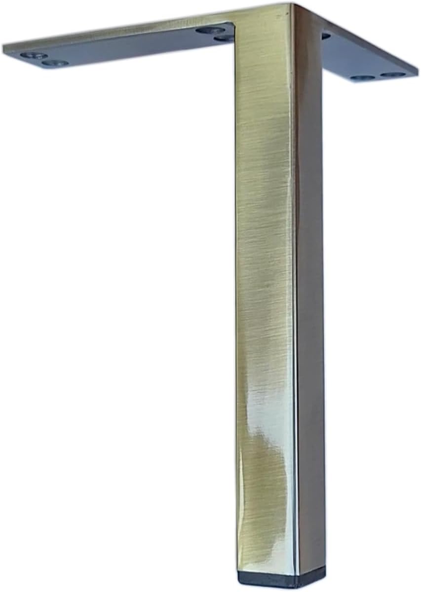 Amazon.com: AKB Hardware Set of 4 Modern Square Metal Tube Furniture ...