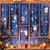 Amazon.com: JarThenaAMCS Christmas Garter Window Clings Xmas Stocking ...