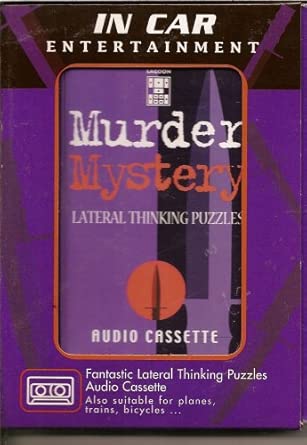 MURDER MYSTERY LATERAL THINKING PUZZLES (LAGOON IN CAR ENTERTAINMENT ...