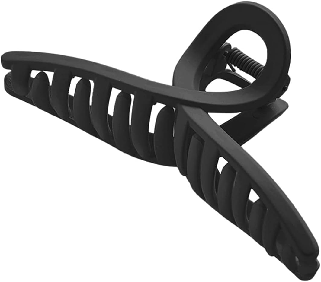 Amazon.com: juyght 3 Pack three Colors Big Hair Claw Clips for Women ...