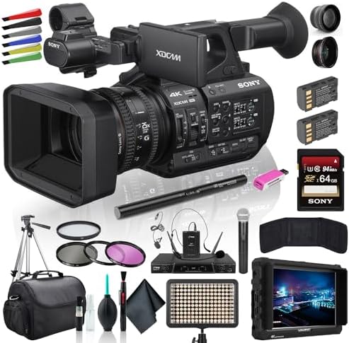 Amazon.com : Sony PXW-Z190V 4K XDCAM Camcorder (PXW-Z190V) – 4K Pro ...