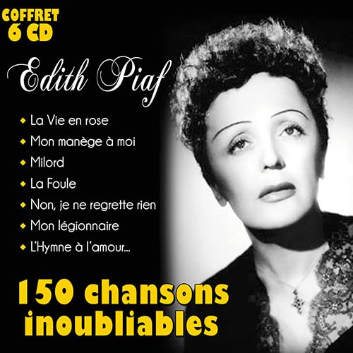 Edith Piaf, 150 Chansons Inoubliables: Edith Piaf, Edith Piaf: Amazon ...