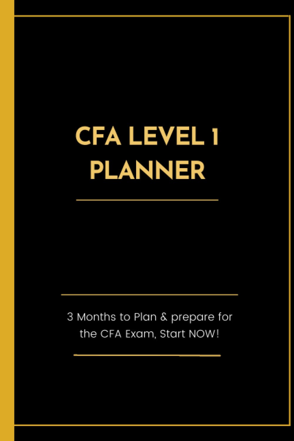 Amazon.com: CFA Level 1 Planner 2023: 3 Months CFA Preparation ...