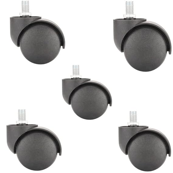 ikis Office Chair Wheel Heavy Duty Castor Thread Type Revolving Chair ...