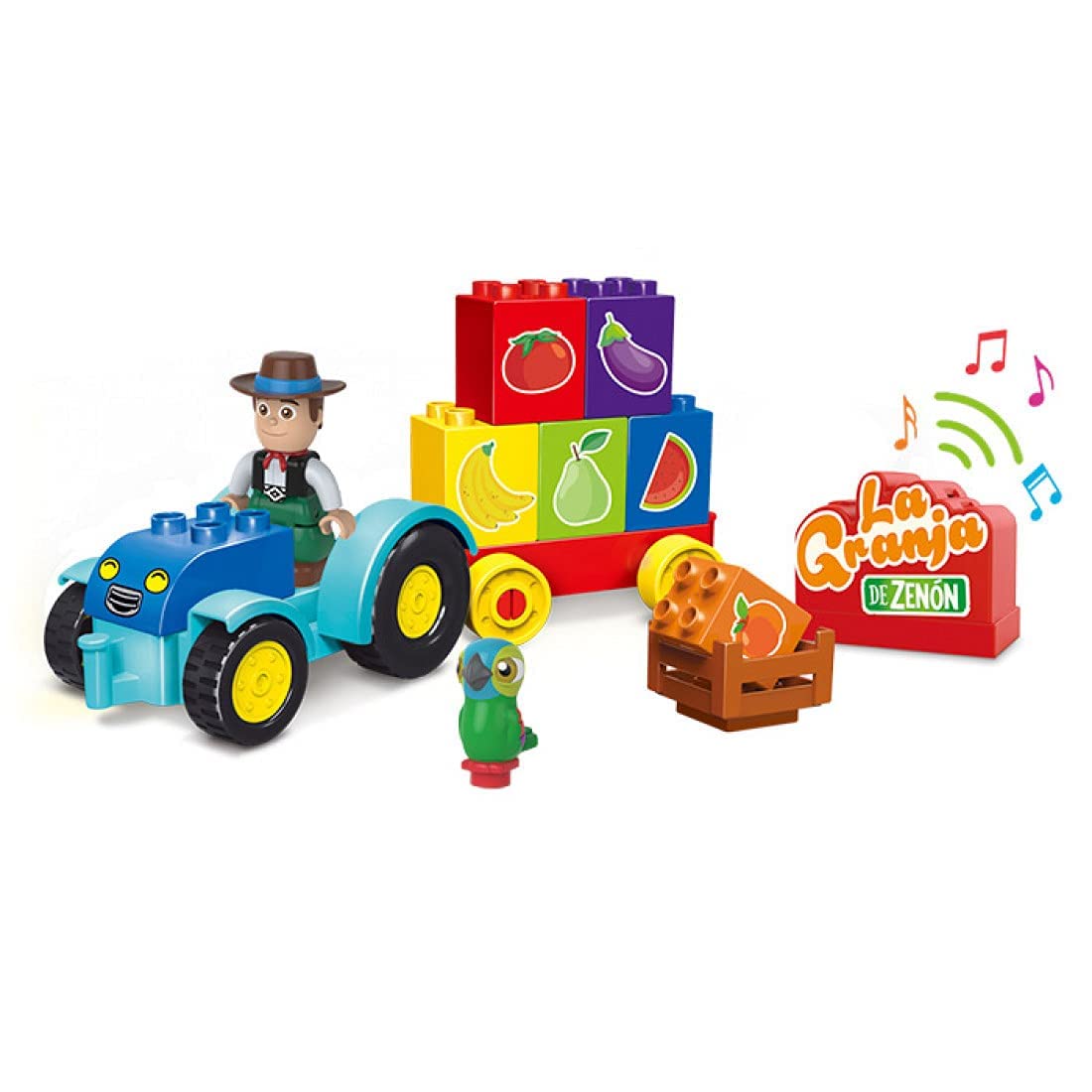Buy La Granja de Zenon Building Block Set Zenon's Car with Acitve ...