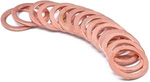15pcs New Copper Crush Washers Gasket Motorcycle Bike Car Brake Line ...