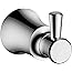 Amazon.com: hansgrohe Dual Towel Hook 4-inch Double Hook in Chrome ...