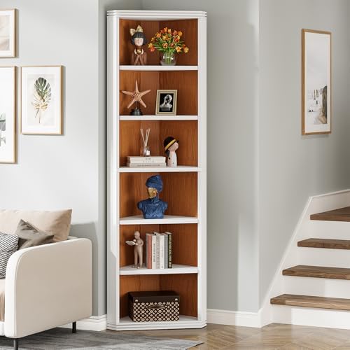 Amazon.com: Tribesigns 7-Tier Corner Shelf, 70.87" Tall Corner ...