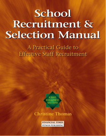 Buy School Recruitment & Selection Manual Book Online at Low Prices in ...