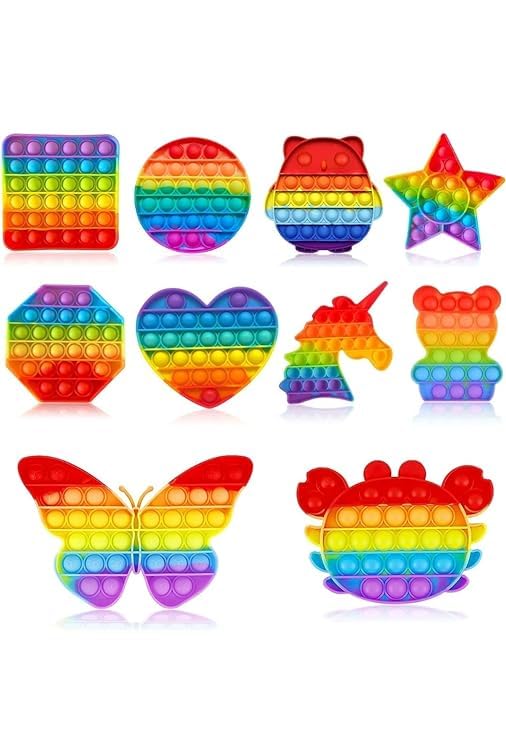 Buy MOOLYAVAAN PPRODUCTS Push Pop Bubble Sensory Fidget Toy Set Pop It ...