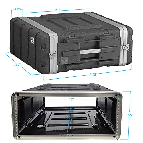 Snapklik.com : AxcessAbles 4U 19-Inch Depth Portable Equipment Rack ...