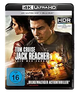 Jack Reacher: Kein Weg zurück (4K Ultra-HD) (+ Blu-ray) [Blu-ray]: Amazon.es: Cruise, Tom ...