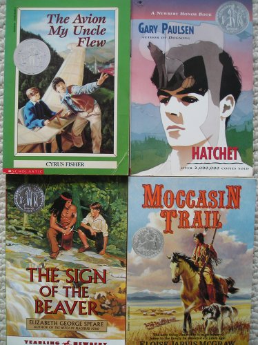 Newbery Honor Set 5 (Sign of the Beaver, Avion My Uncle Flew, Moccasin ...