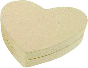 Décopatch Heart Box, 13x11x3.5cm : Amazon.co.uk: Home & Kitchen