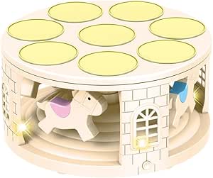 Amazon.com: Carousel Delights: Rotating Cake and Pastry Display Stand ...