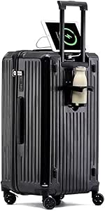 Amazon.co.jp: Large Suitcase, Carrying Case, Caster with Stopper, Extra ...