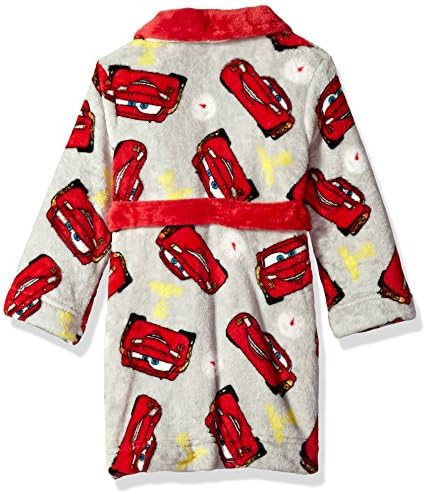 Amazon.com: Disney Boys' Toddler Cars Robe, Gray, 4T: Clothing, Shoes ...