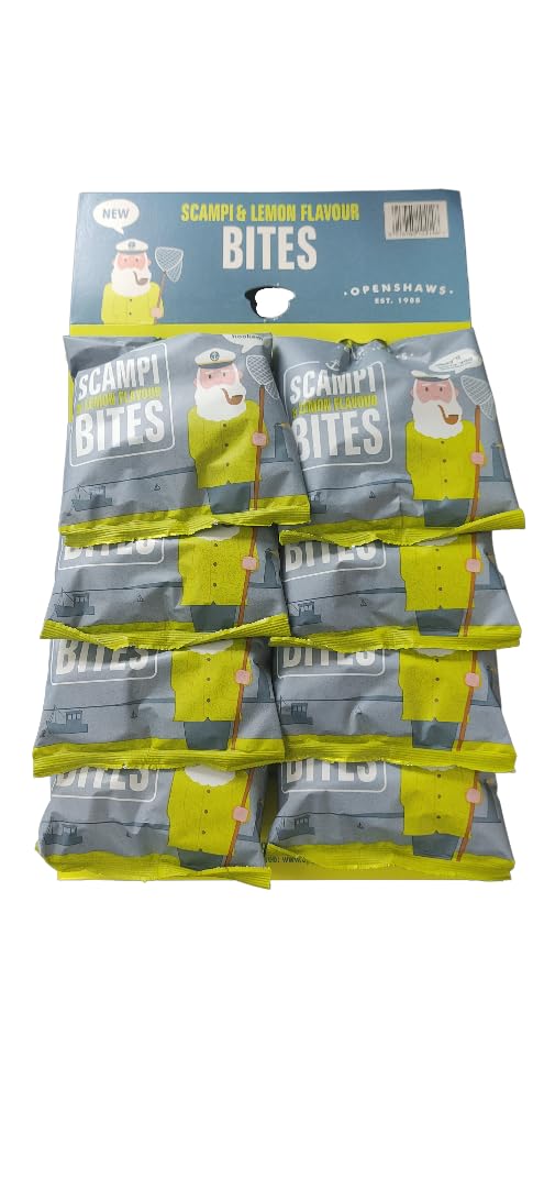 Scampi Crisps Bites Pub Card 40g x 8 Bags : Amazon.co.uk: Grocery