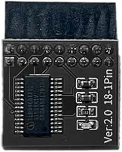 Amazon.com: Motherboards TPM2.0 Encryption Security 18Pin LPC Security ...