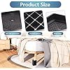 Amazon.com: Sunifier Bed Risers Heavy Duty Adjustable 1-4 inch ...