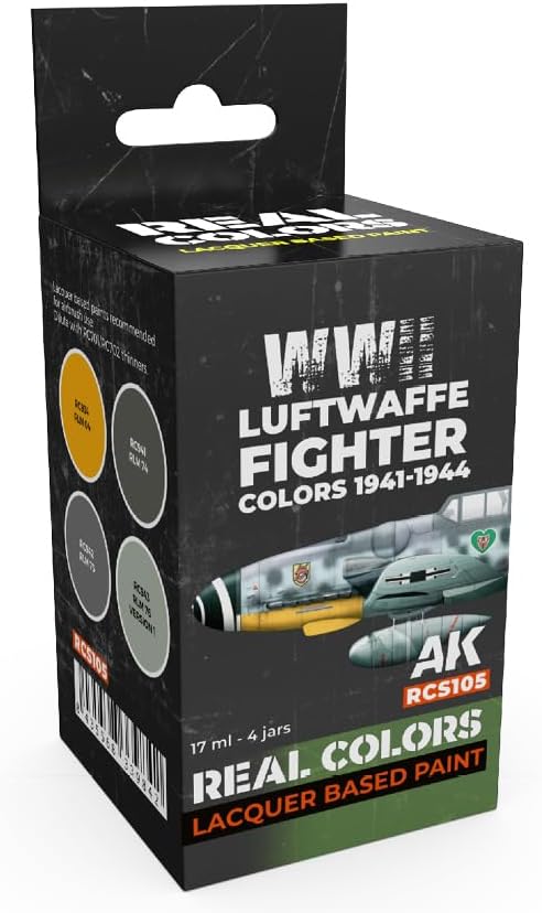 Amazon.com: AK Interactive Luftwaffe Fighter Colors 1941-1944 SET ...