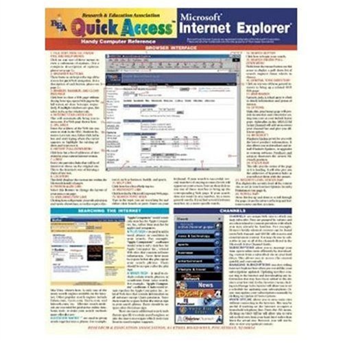 Microsoft Internet Explorer Quick Access (Quick Access Reference Charts ...