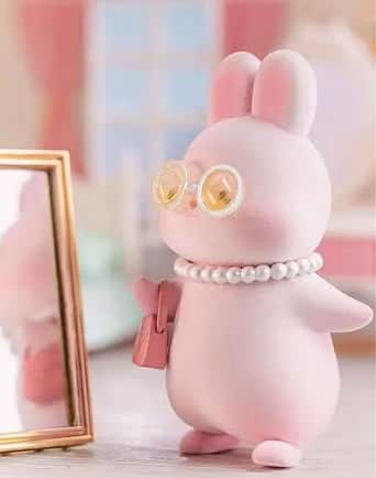 Amazon.co.jp: Funism MOMOKO Daily Rabbit Toletoy Figure ootd : Toys & Games