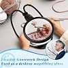 Amazon.com: Large 30X 10X Magnifying Glass with Light Hands Free ...