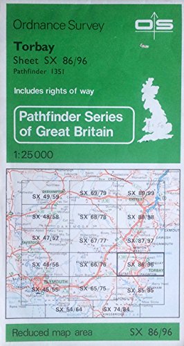 Amazon.co.jp: Torbay (Sheet 1351 (SX86/96)) (Pathfinder Maps ...