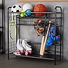 Amazon.com: Amazon Basics Sporting Goods Storage Organizer Shelf ...