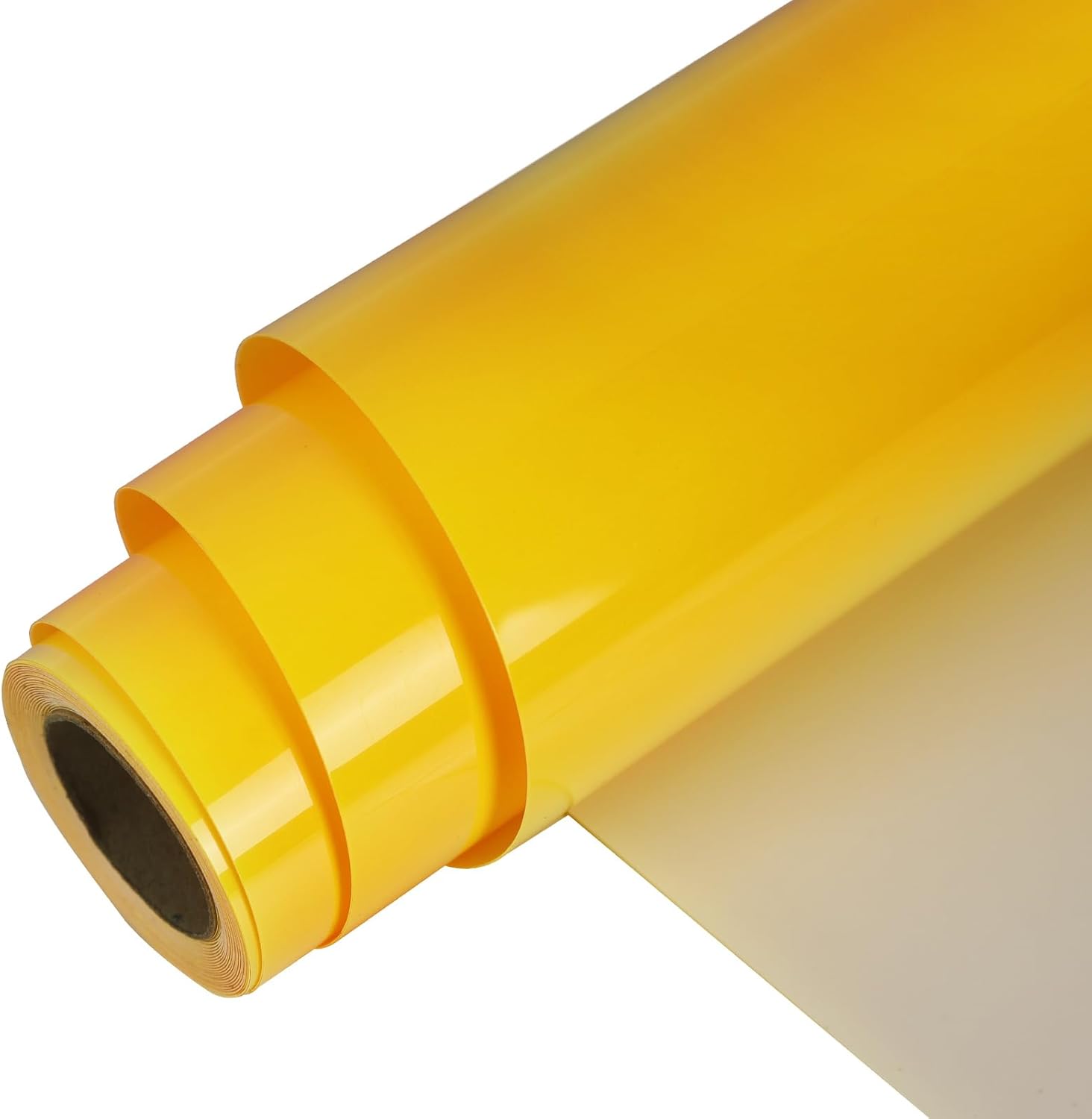 Amazon.com: guangyintong Yellow Puff Heat Transfer Vinyl HTV Rolls, 12 ...