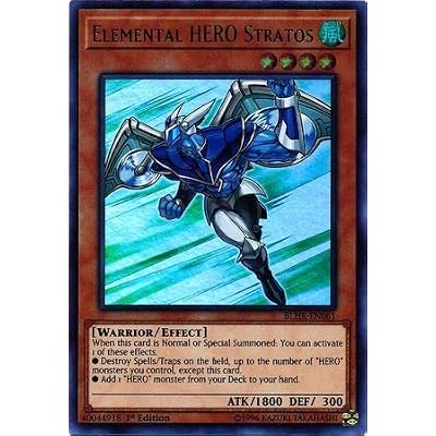 Elemental Hero Stratos Yu Gi Oh!: 10 Strongest Warrior Type Decks,