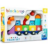 【発売日：2026年04月24日】・ブランド:Blockaroo・製造元:JMW Sales, Inc.・モデル:BLWINTRAIN15・製造元/メーカー部品番号:BLWINTRAIN15・初めてのおもちゃの列車を作ろう - Blocka...