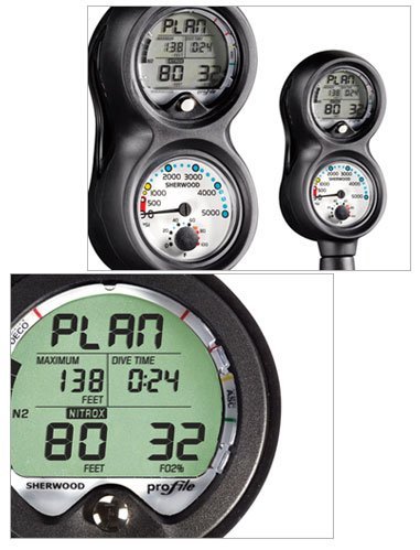 Sherwood CR2509 Dive Computer Nitrox Profile Compact Console by ...
