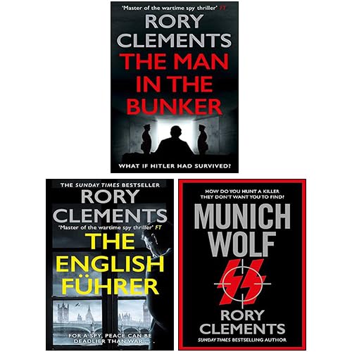 Amazon.com: Rory Clements 3 Books Collection Set (Munich Wolf ...