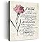 Amazon.com: Wailozco Gifts for Mom - Hangable Canvas Poem Prints Framed ...