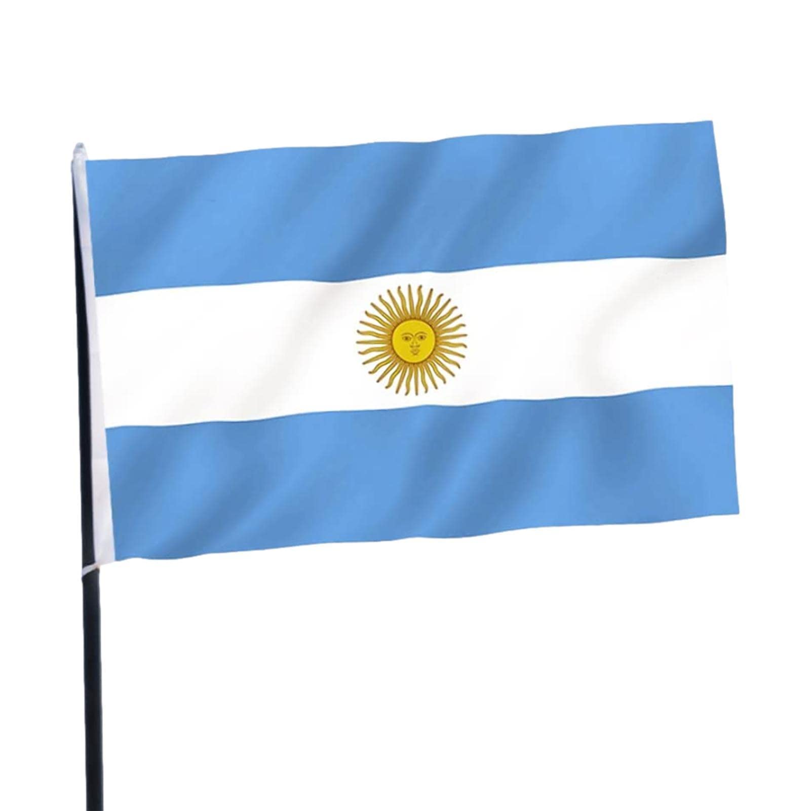 Argentina Flag Background Flaggen Frankreich Und Argentina Auf Einem