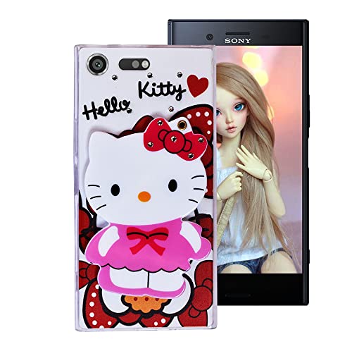 Marshland 3D Cartoon Hello Kitty Back Cover for Girls with Makeup ...