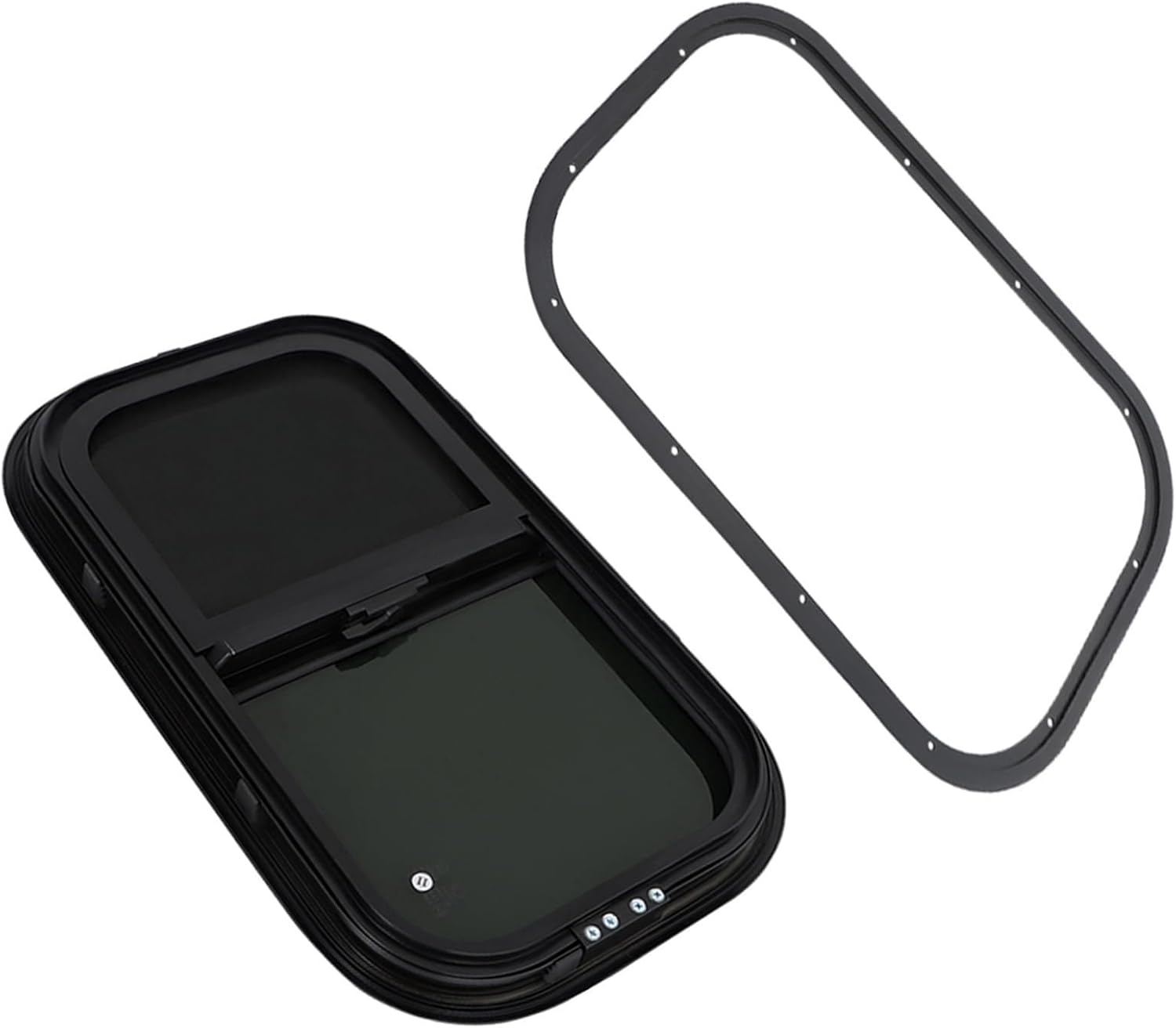 Amazon.com: labwork 24 inch x 15 inch Aluminum Alloy Tempered Glass ...