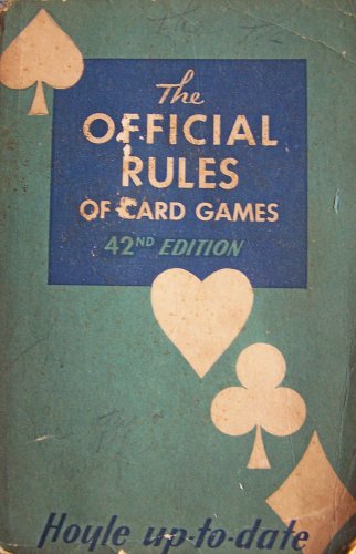 The Official Rules of Card Games (War Time Edition): Hoyle: Amazon.com ...
