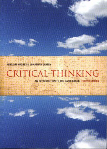 Amazon.com: Critical Thinking: An Introduction to the Basic Skills ...