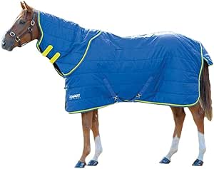 Amazon.com : Shires Tempest Original 100 Stable Combo Rug - Blue 7ft0 ...
