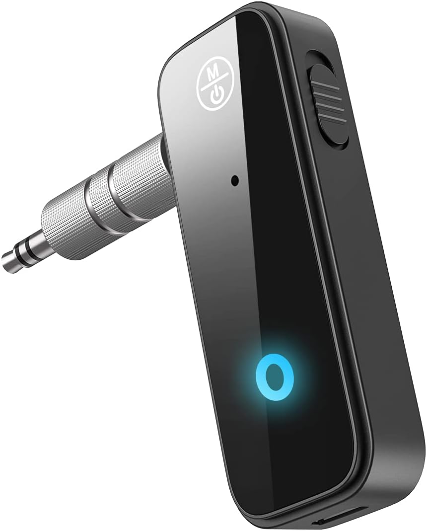 Amazon.com: JXTZ Aux Bluetooth 5.0 Adapter for Car, 2 in 1 Wireless ...