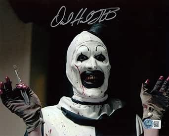 DAVID HOWARD THORNTON SIGNED 8x10 PHOTO ART THE CLOWN TERRIFIER RARE ...