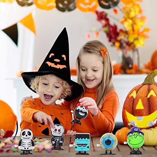 LOKIPA 16 Pcs Halloween Wind Up Toys for Kids,Halloween Clockwork Wind ...