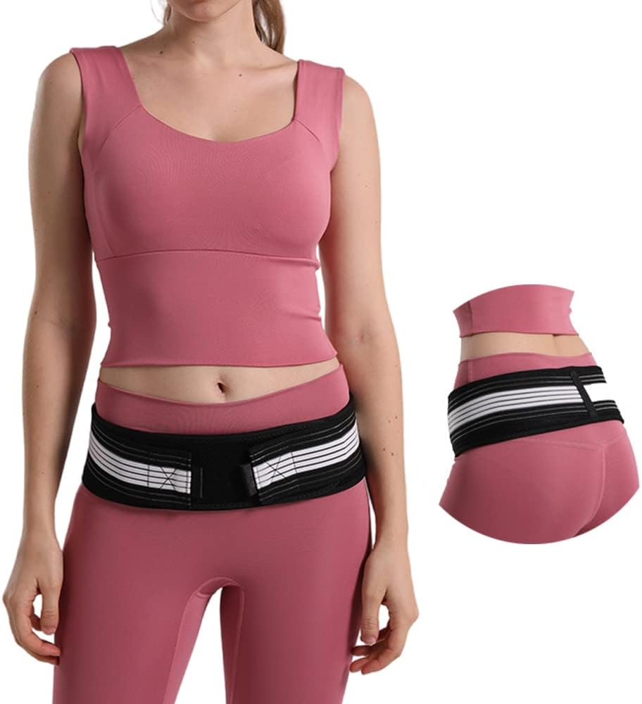 Buy Kunoli Neoprene Sacroiliac Si Joint Support Belt Sciatica Pain ...