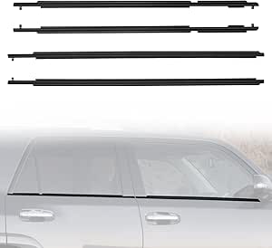 Amazon.com: JDMON 4Pcs Weatherstrip Windows Trim Compatible with Toyota ...