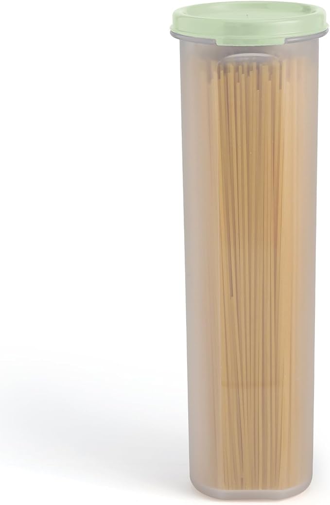 Amazon.com: Tall Clear Spaghetti Pasta Container Storage With Lid.Multi ...