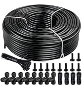 Amazon.com : TBPA 1/2in. Drip Irrigation Tubing - 50FT Drip Line ...
